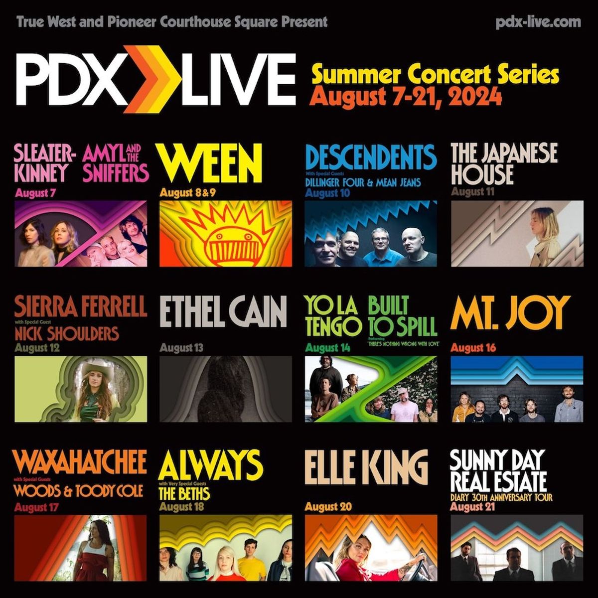 PDX Live at Pioneer Courthouse Square in Portland, OR - Multiple dates ...