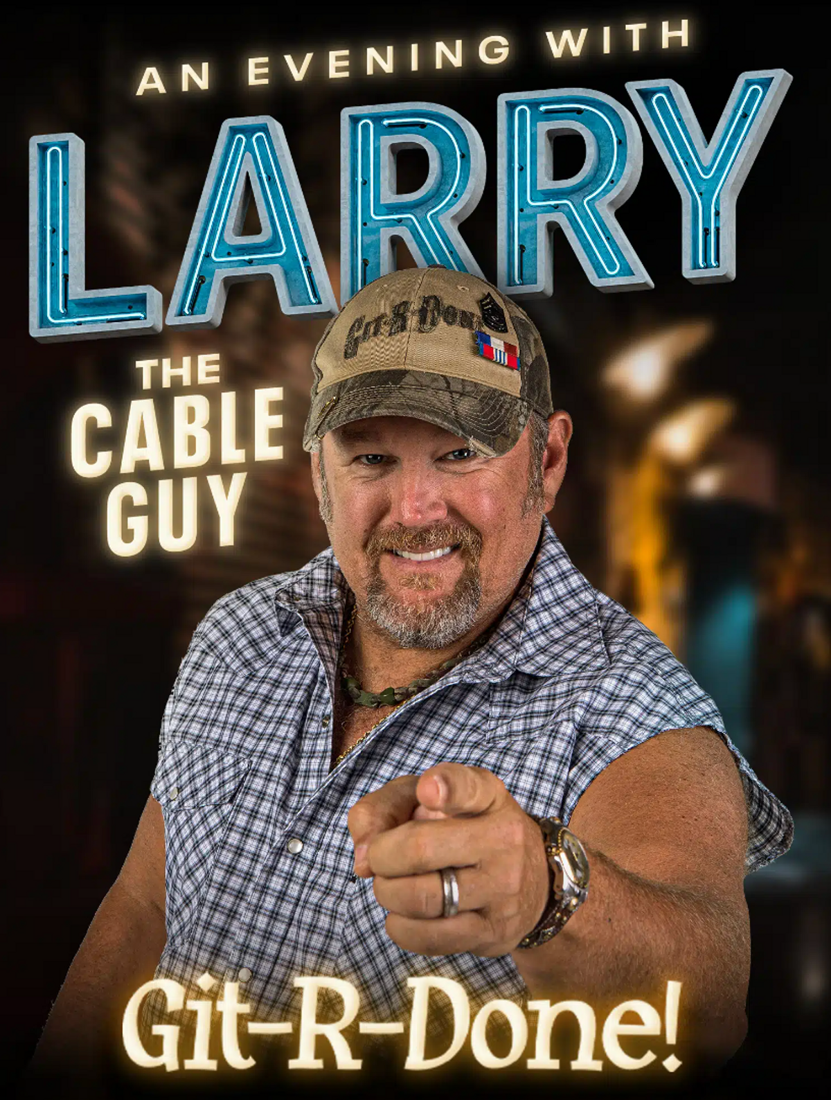 An Evening with Larry the Cable Guy at Elsinore Theater (Salem) in ...