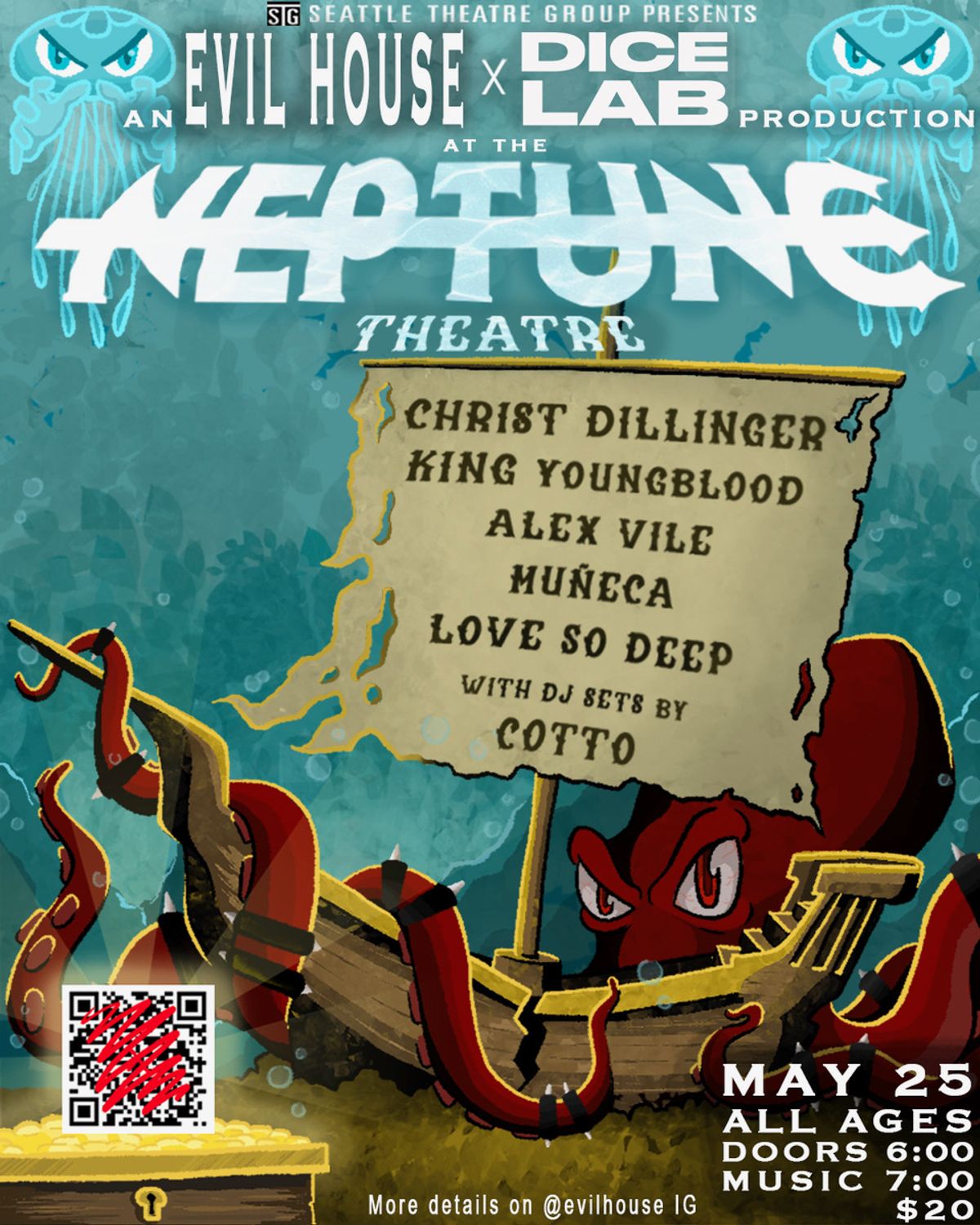 Christ Dillinger, King Youngblood, and More at Neptune Theatre in ...