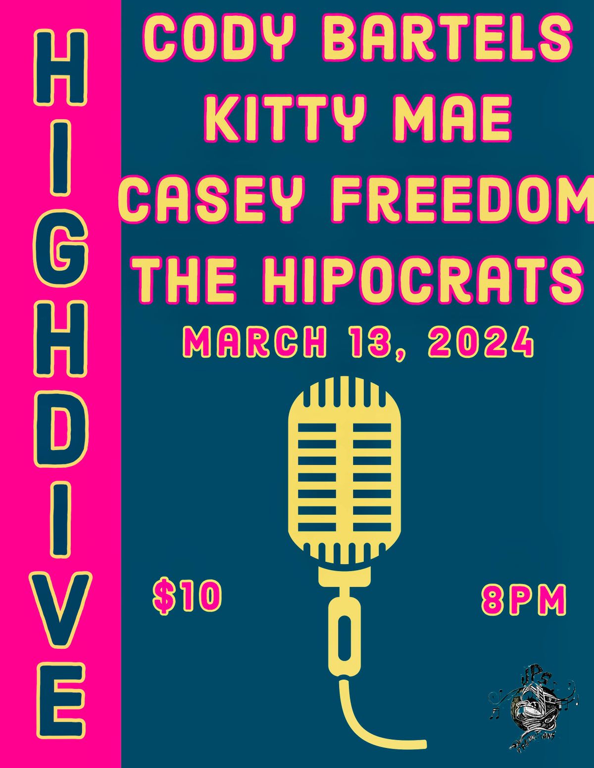Cody Bartels, Kitty Mae, Casey Freedom, and The Hipocrats at High Dive ...