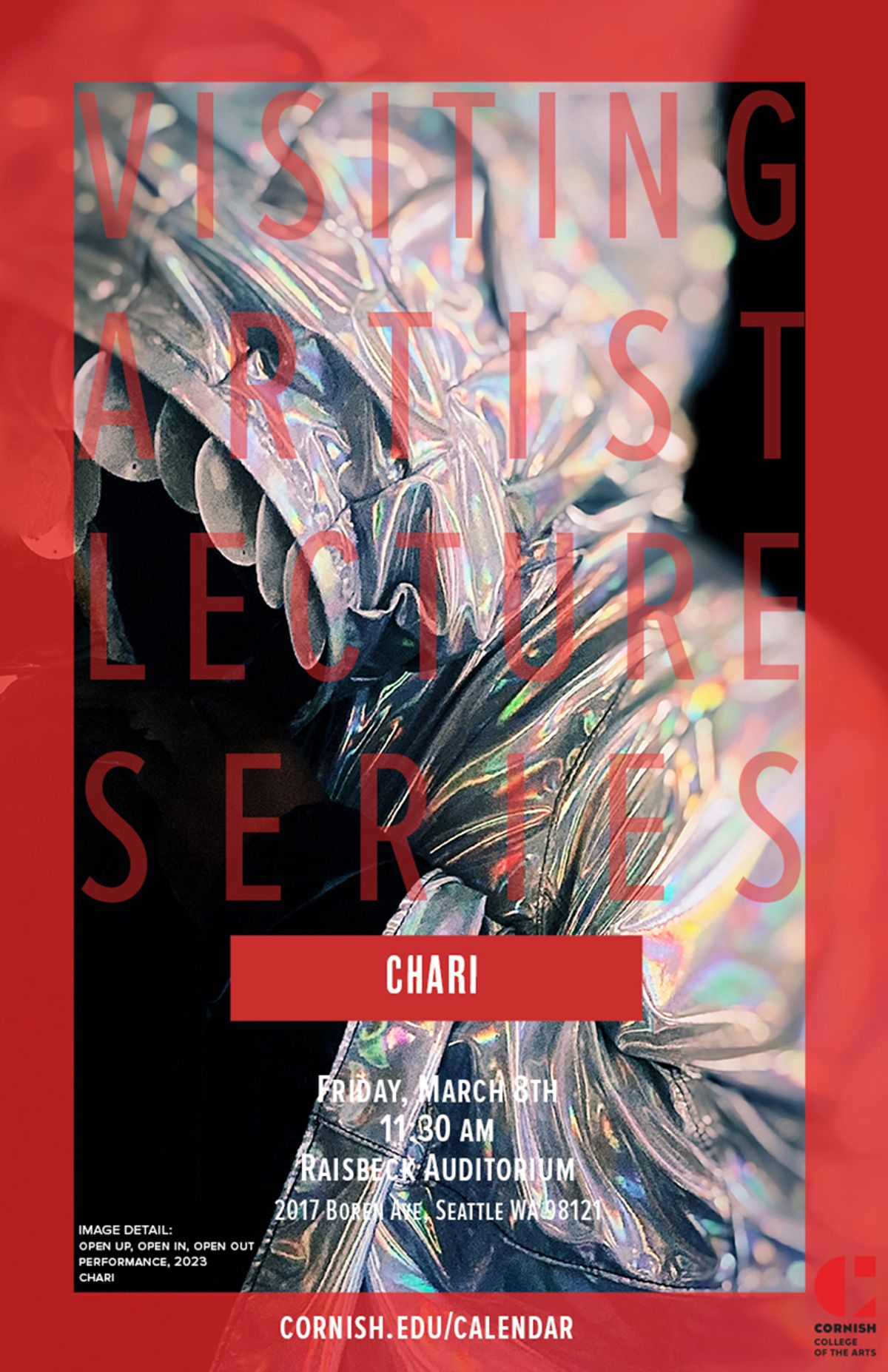 Visiting Artist Lecture: CHARI - presented by Cornish College of the Arts at Raisbeck ...