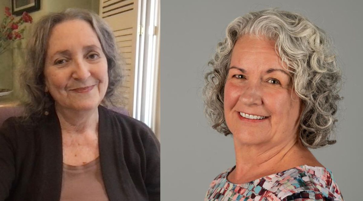 Andrea Hollander and Kathy Nelson at Annie Bloom's Books in Portland ...