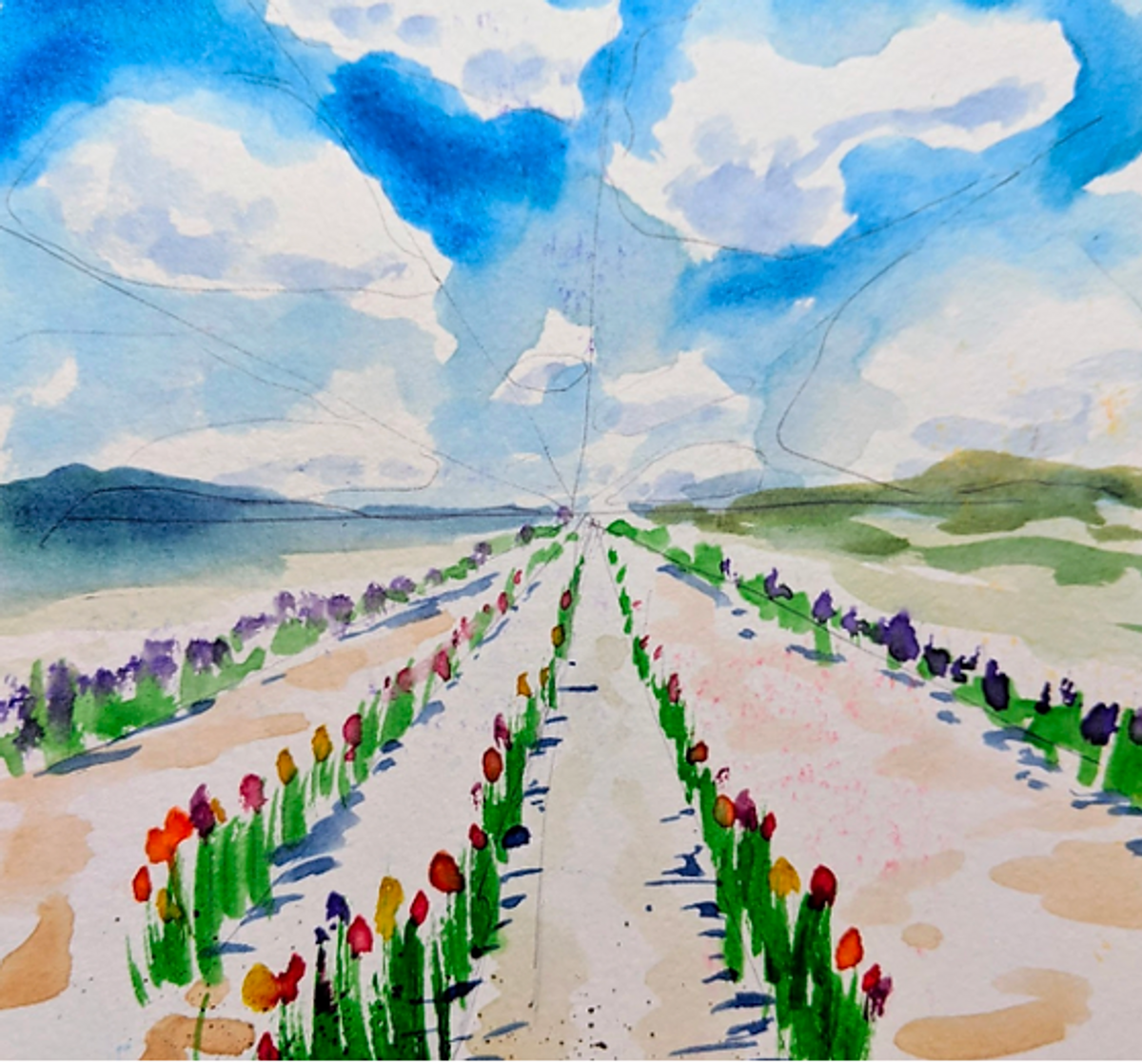 Thrifty, Nifty Watercolor Landscapes at The Conservatory NW - Art ...