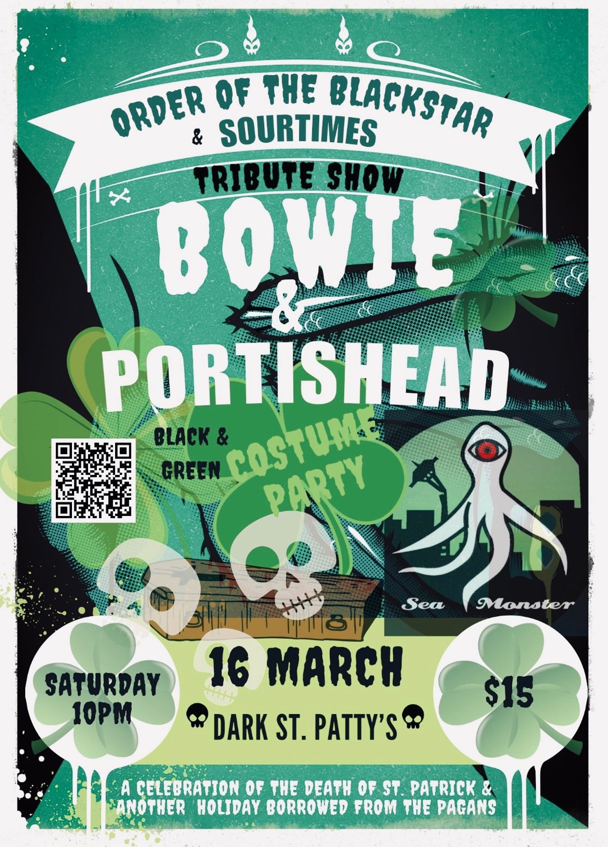 Portishead and Bowie Tribute Show & Costume Party at Sea Monster Lounge ...