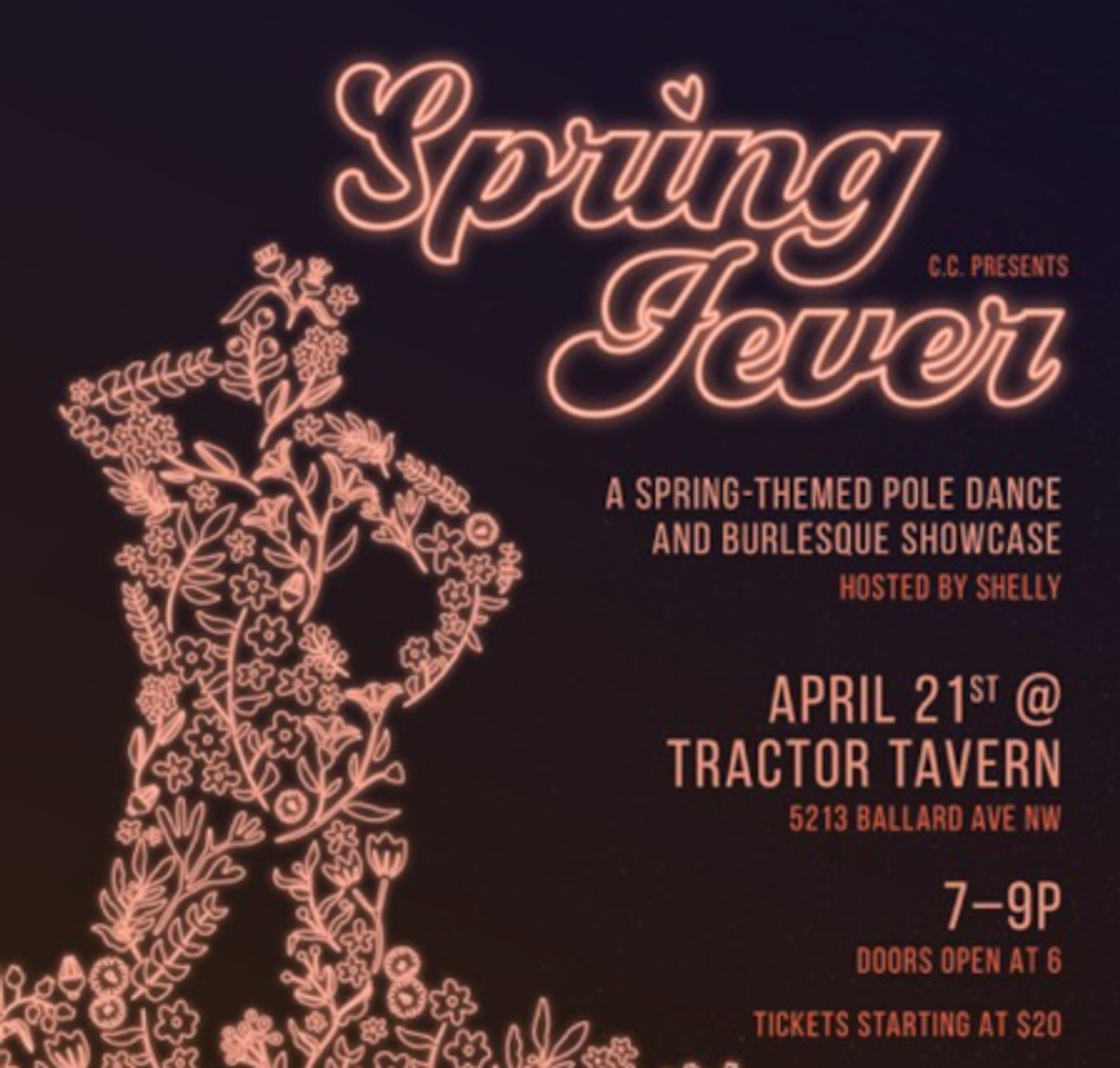 C.C. Presents: Spring Fever- A Spring-themed Pole & Burlesque show ...