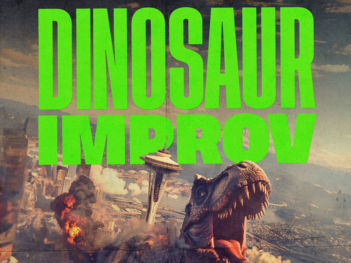 Dinosaur Improv at Neptune Theatre in Seattle, WA - Friday, May 31 ...