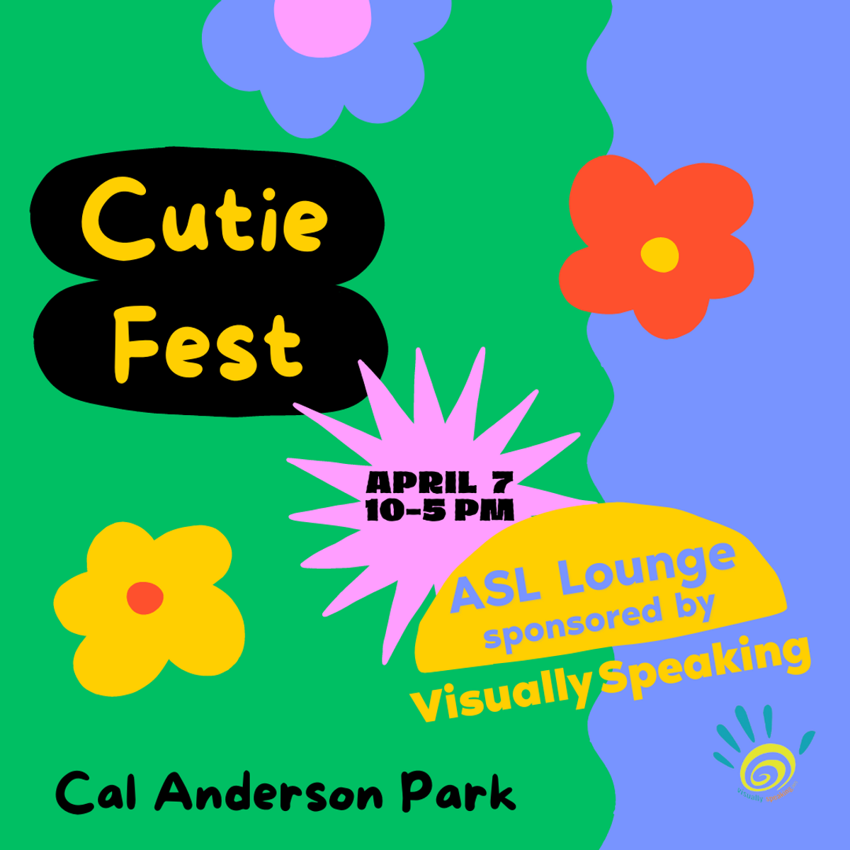 ASL Lounge at The Cutie Fest at Cal Anderson Park in Seattle, WA ...