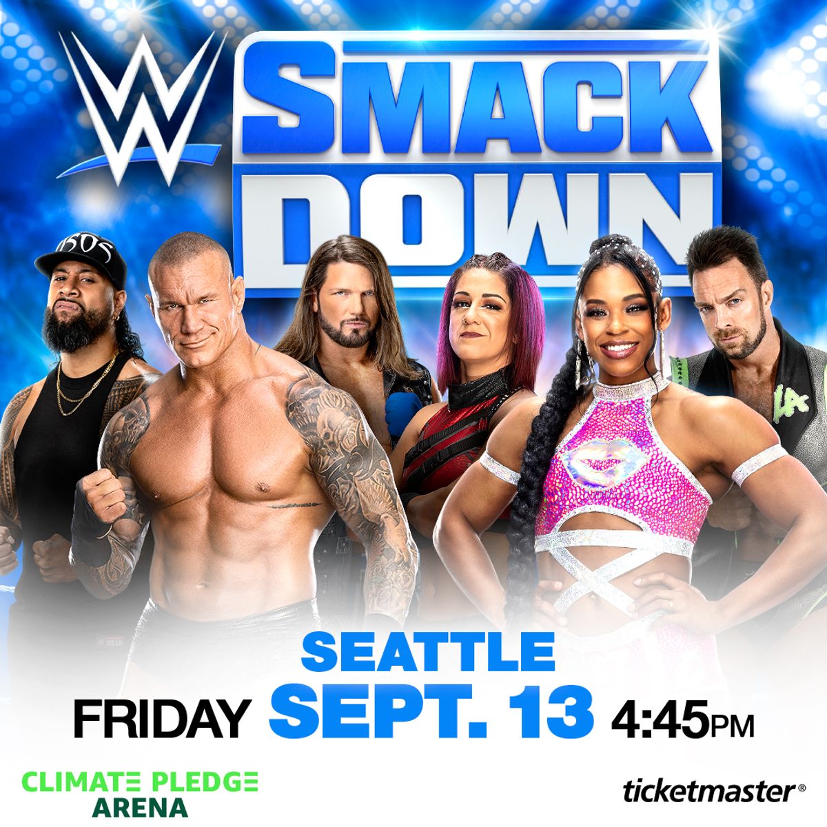 WWE Friday Night SmackDown at Climate Pledge Arena in Seattle, WA - Friday, September 13, 2024 ...