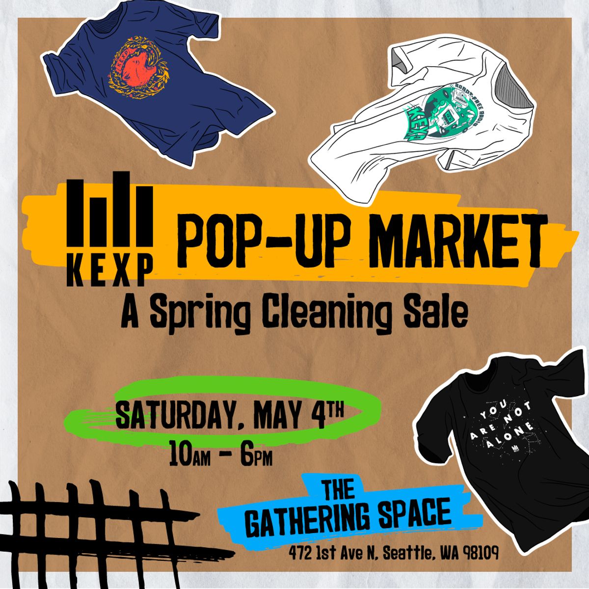 KEXP Pop-Up Market: A Spring Cleaning Sale at KEXP in Seattle, WA ...
