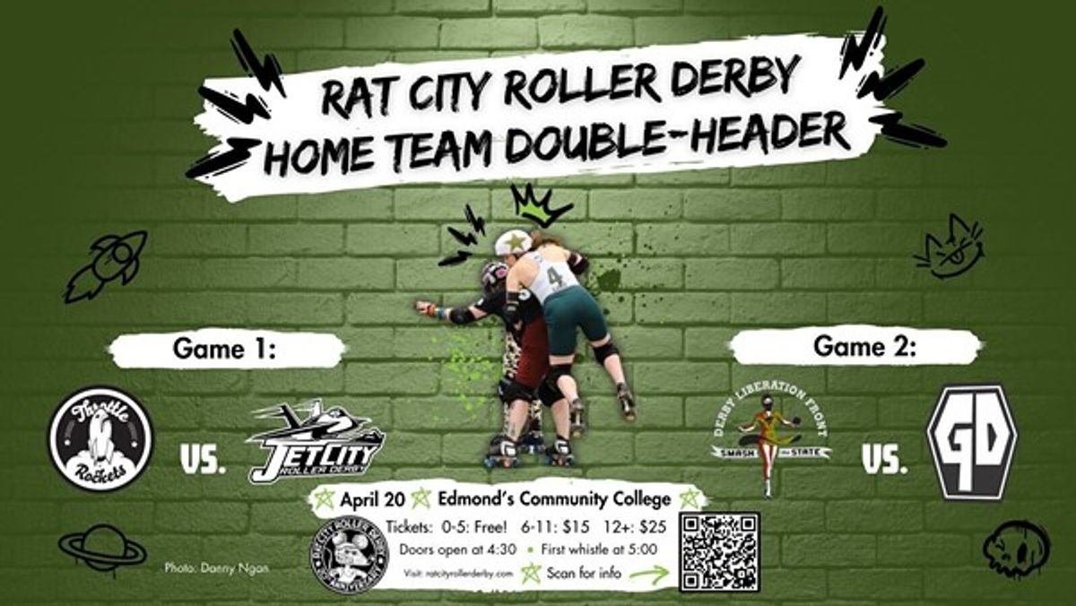 Rat City Roller Derby Home Team Bout 3 *20th Anniversary Season* at ...