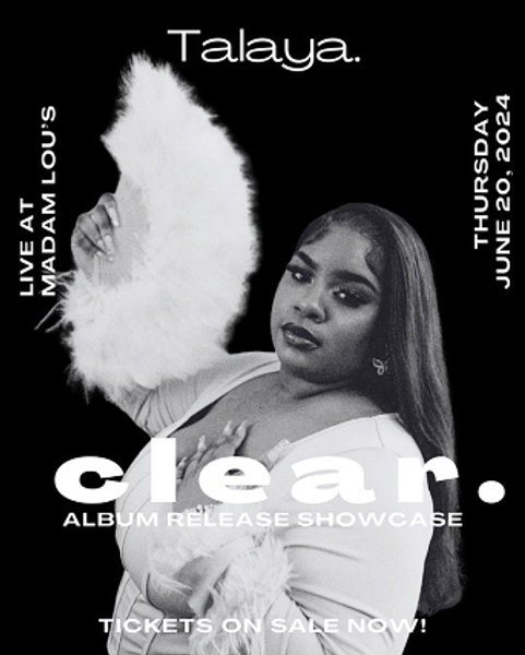 Talaya. 'clear.' Album Release Show at Madame Lou's at the Crocodile in ...