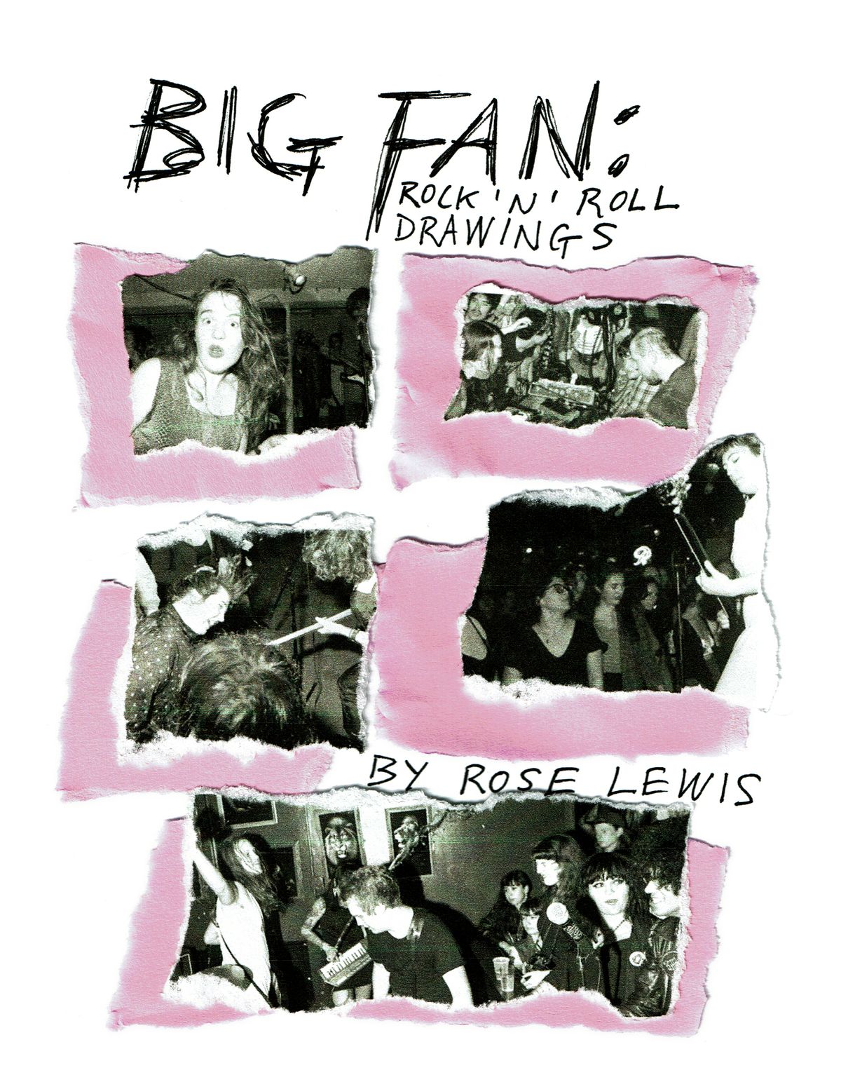 Big Fan: Rock 'n' Roll Drawings by Rose Lewis at Fiachra South in ...