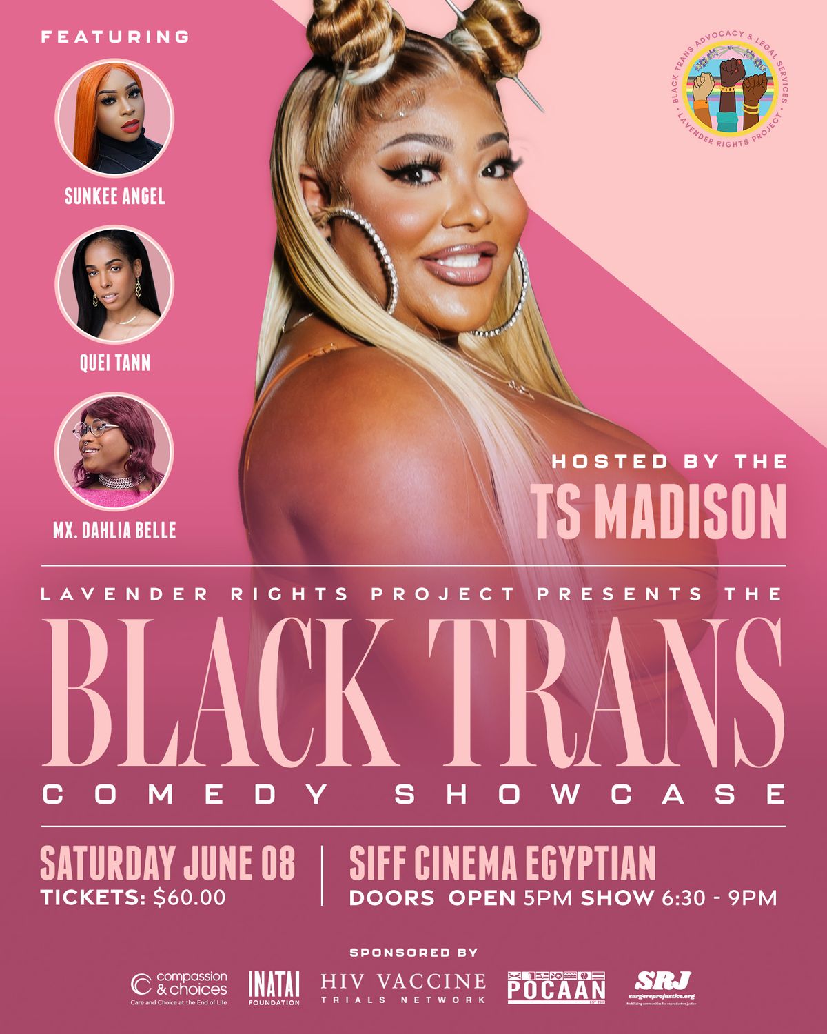 Lavender Rights Project Presents The Black Trans Comedy Showcase 2024 ...