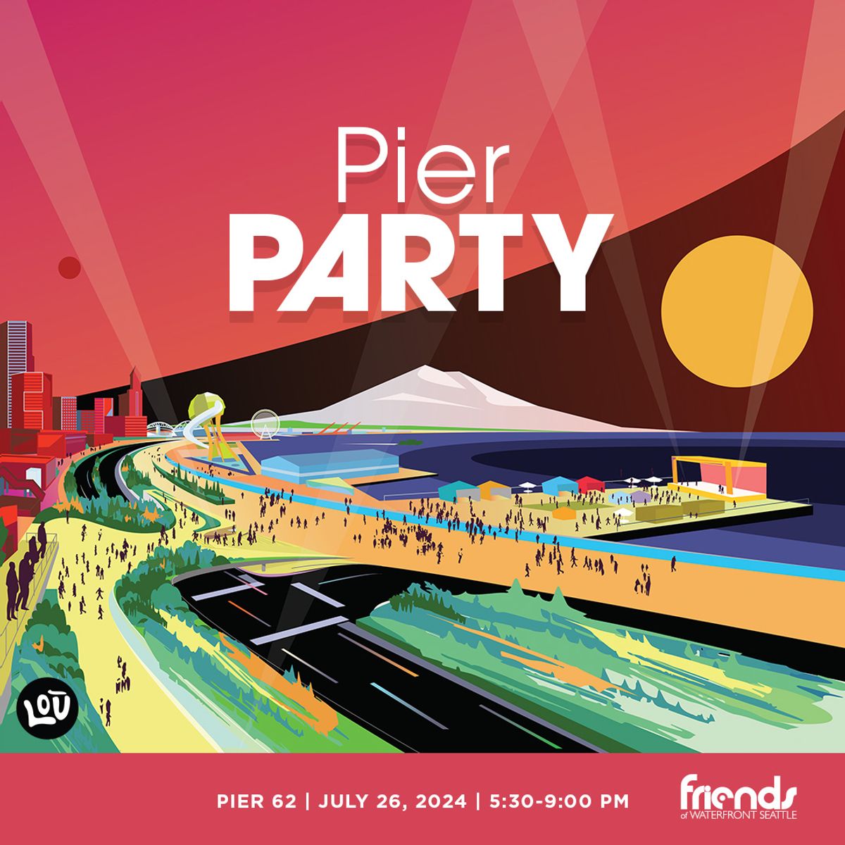 Pier Party 2024 at Pier 62 in Seattle, WA - Friday, July 26, 2024 ...