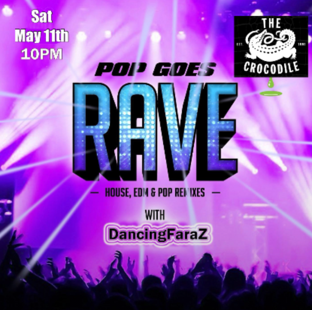 Pop Goes Rave Dance Party with DancingFaraZ at Madame Lou's at the ...