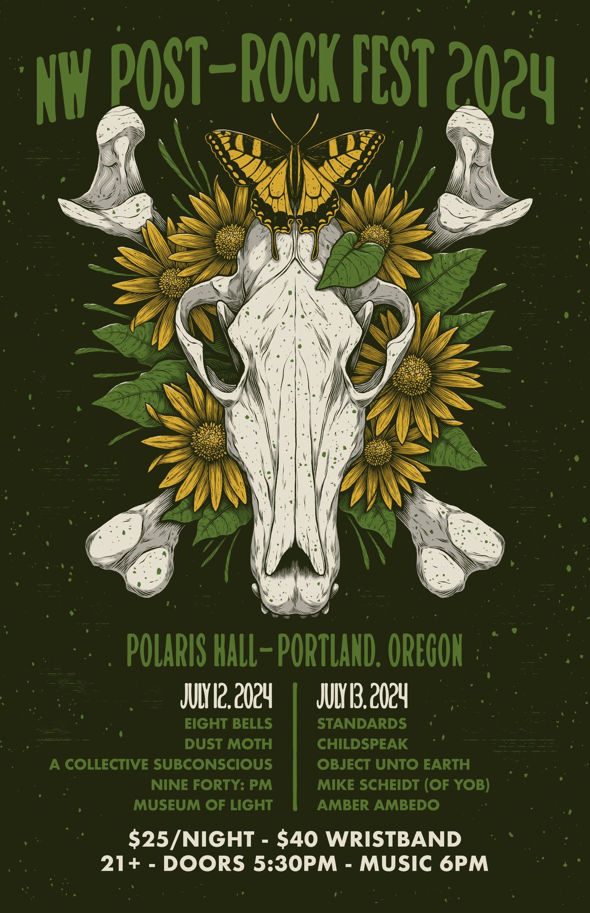 NW Post-Rock Fest 2024 at Polaris Hall in Portland, Oregon - Every day ...