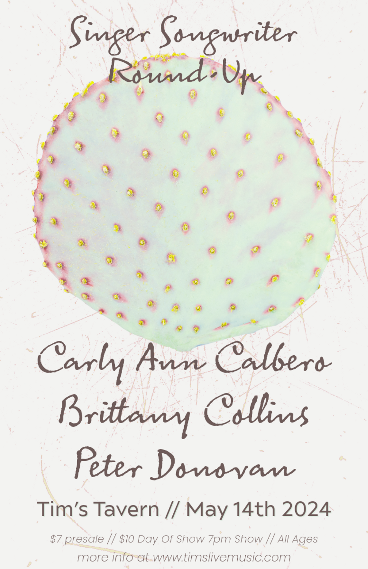 Singer Songwriter Round-Up: Carly Ann Calbero, Brittany Collins, and ...