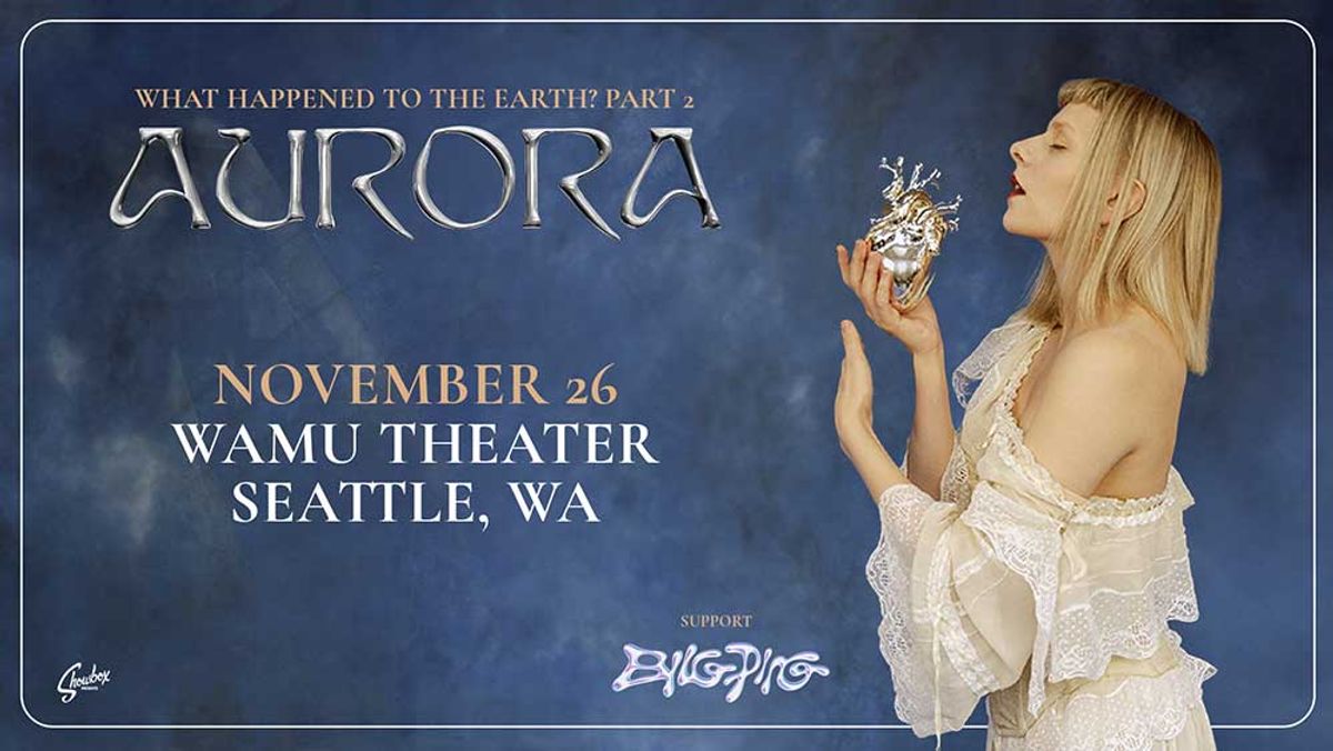 Aurora at WaMu Theater in Seattle, WA - Tuesday, November 26, 2024 ...