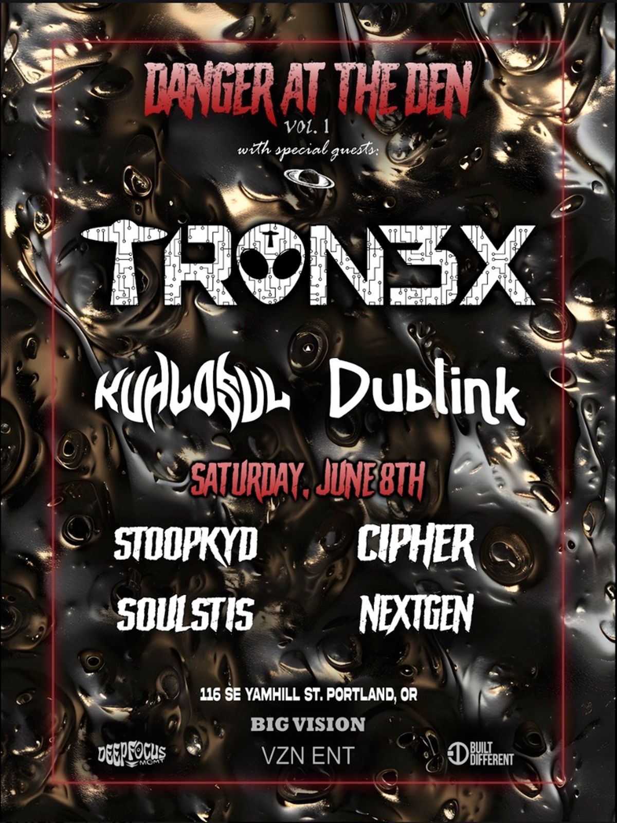 Danger at the Den Vol 1: Tron3x, Kuhlosul, and Dublink at The Den in ...