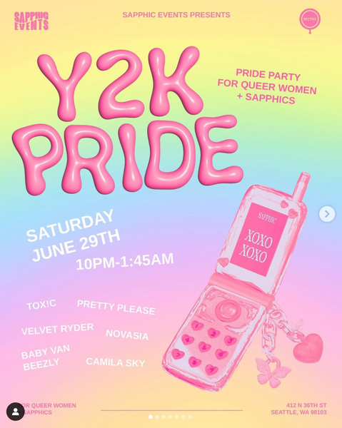 Y2K Pride Party at Nectar Lounge in Seattle, WA - Saturday, June 29 - EverOut Seattle