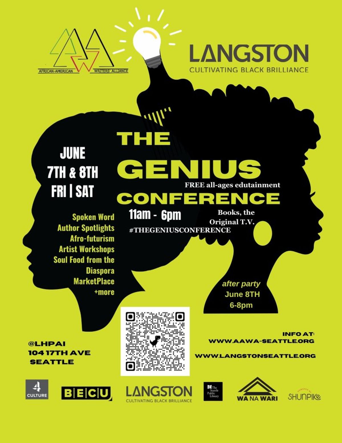 The Genius Conference at Langston Hughes Performing Arts Institute in ...