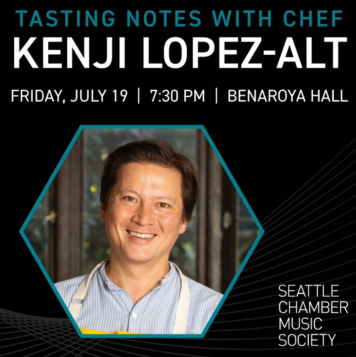 Tasting Notes with Chef J. Kenji Lopez-Alt at Benaroya Hall S. Mark ...