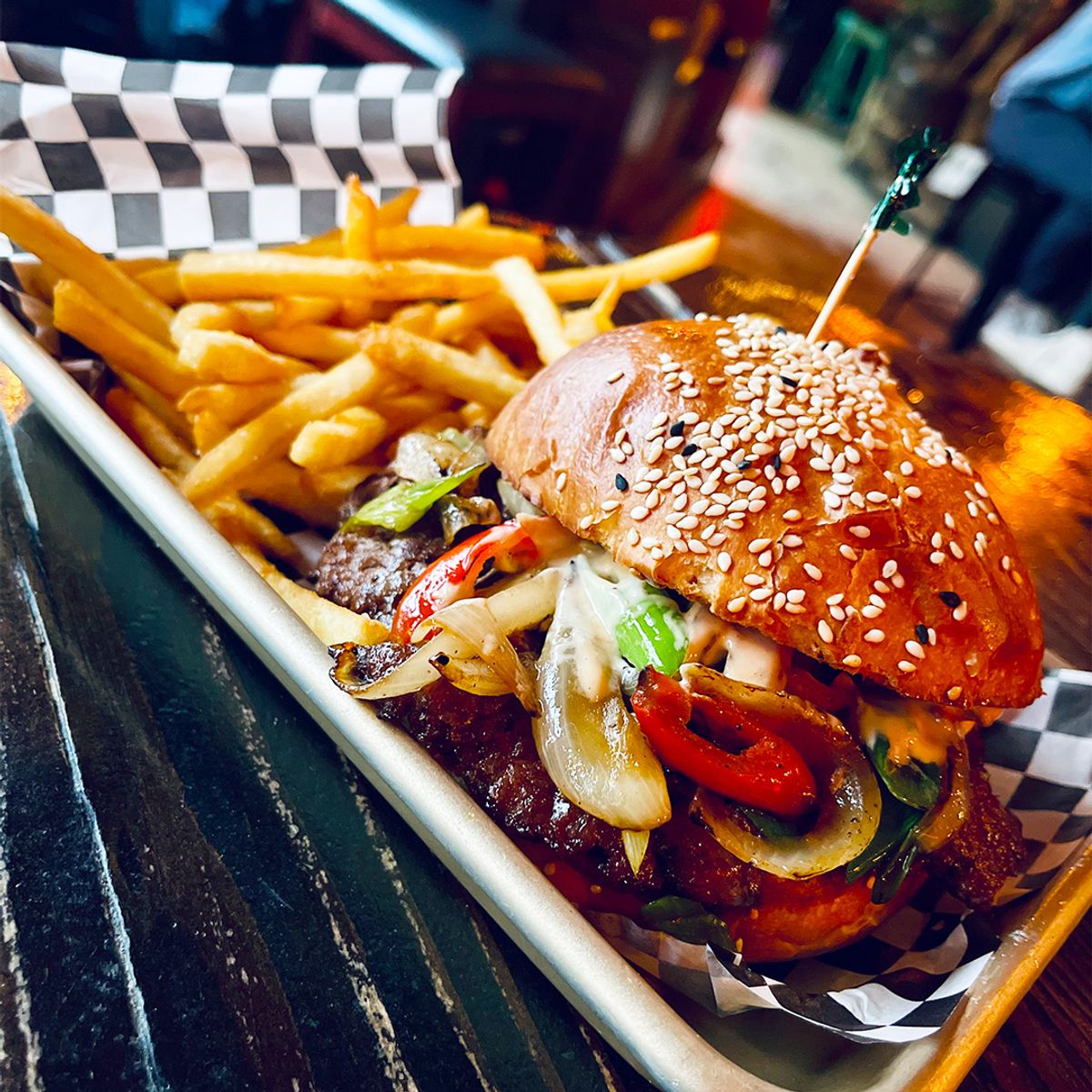 The Mongolian Beef at Triangle Spirits in Seattle, WA - Multiple dates ...