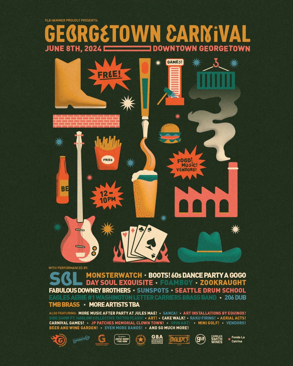 Georgetown Carnival at Georgetown in Seattle, WA - Saturday, June 8 ...