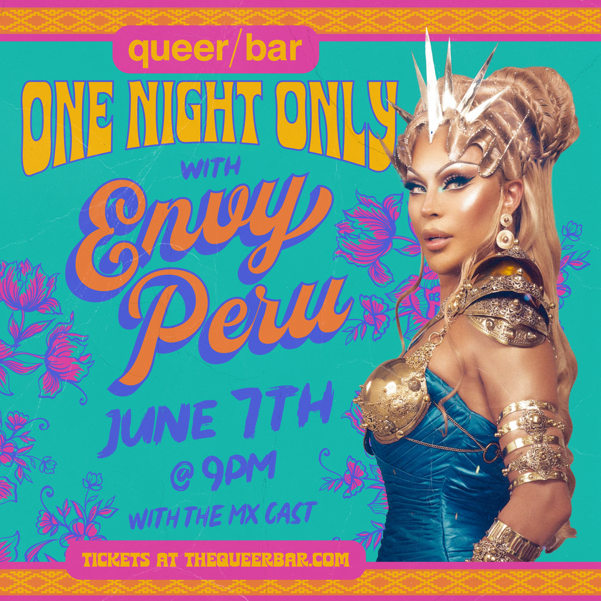 One Night Only: Envy Peru at Queer Bar in Seattle, WA - Friday, June 7 ...