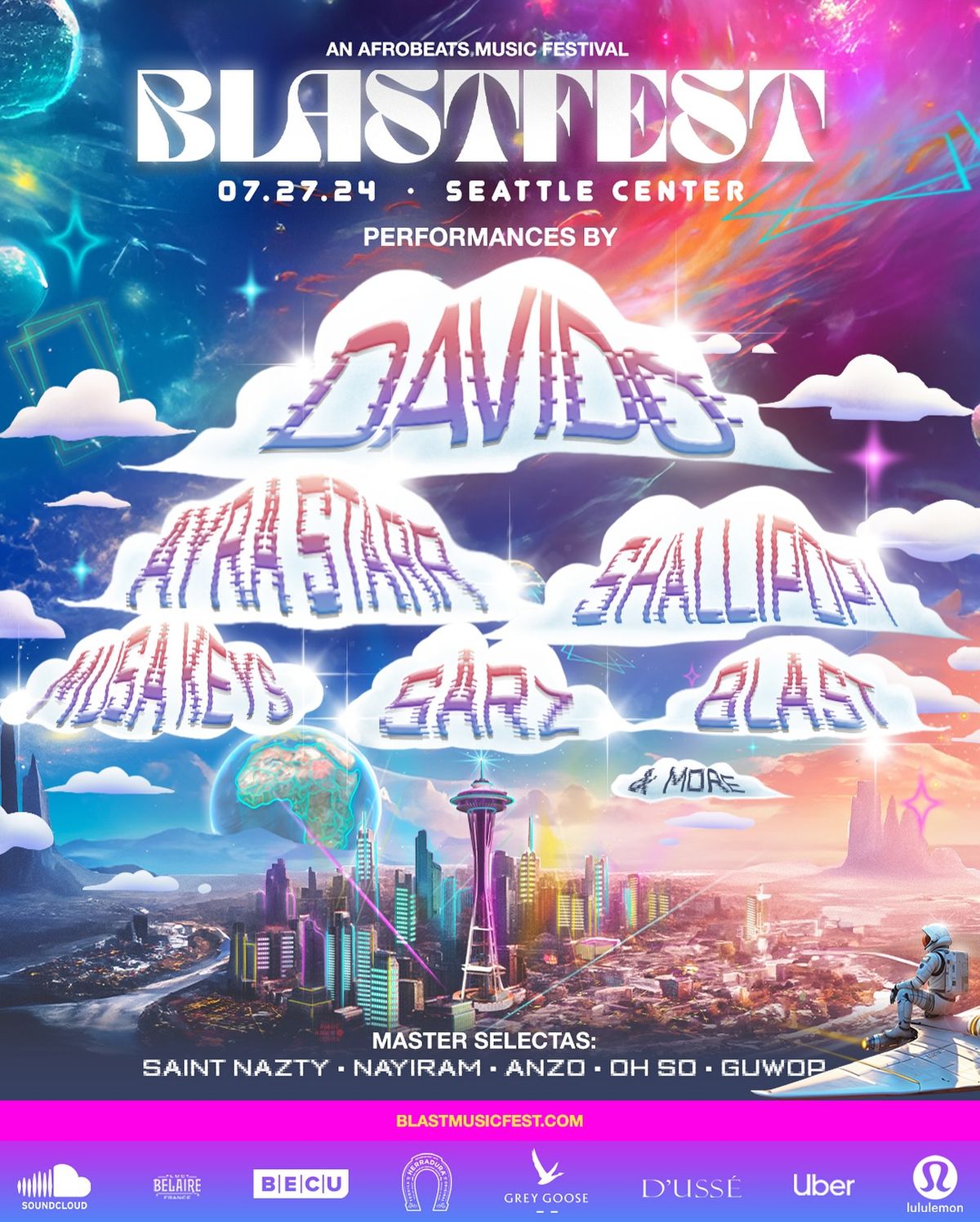 Blastfest at Seattle Center in Seattle, WA - Saturday, July 27, 2024 ...