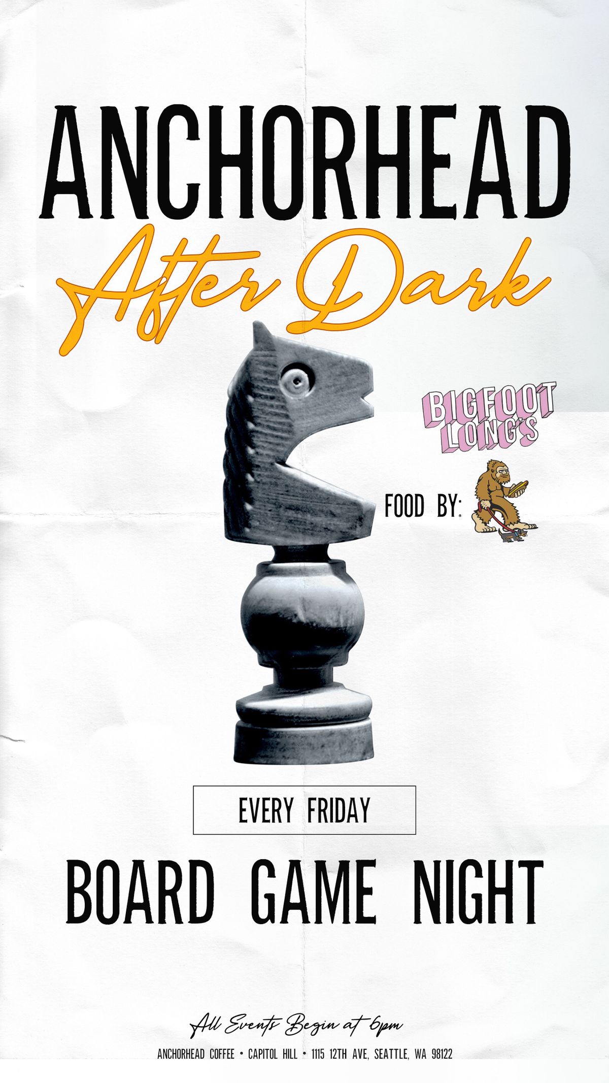 Game Night at Anchorhead Coffee in Seattle, WA - Multiple dates through ...
