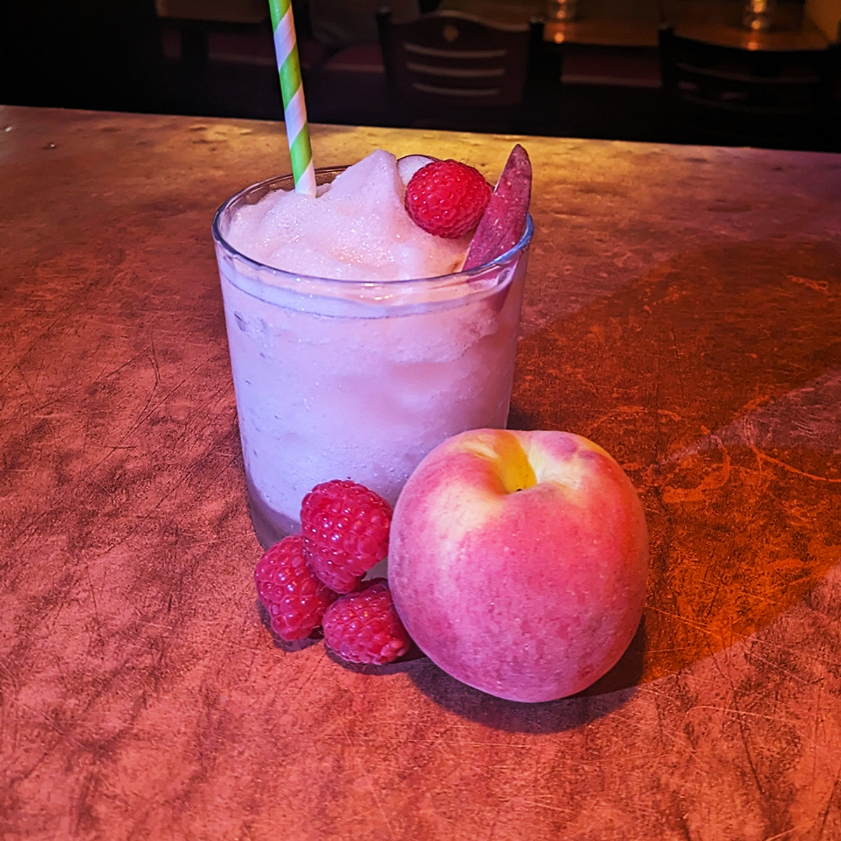 The Blushing Peach at Mississippi Pizza Pub & Atlantis Lounge in ...