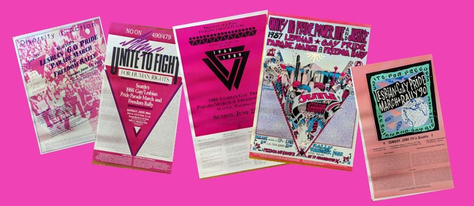 50 Years of Seattle Pride: Posters of Pride at Museum of History ...