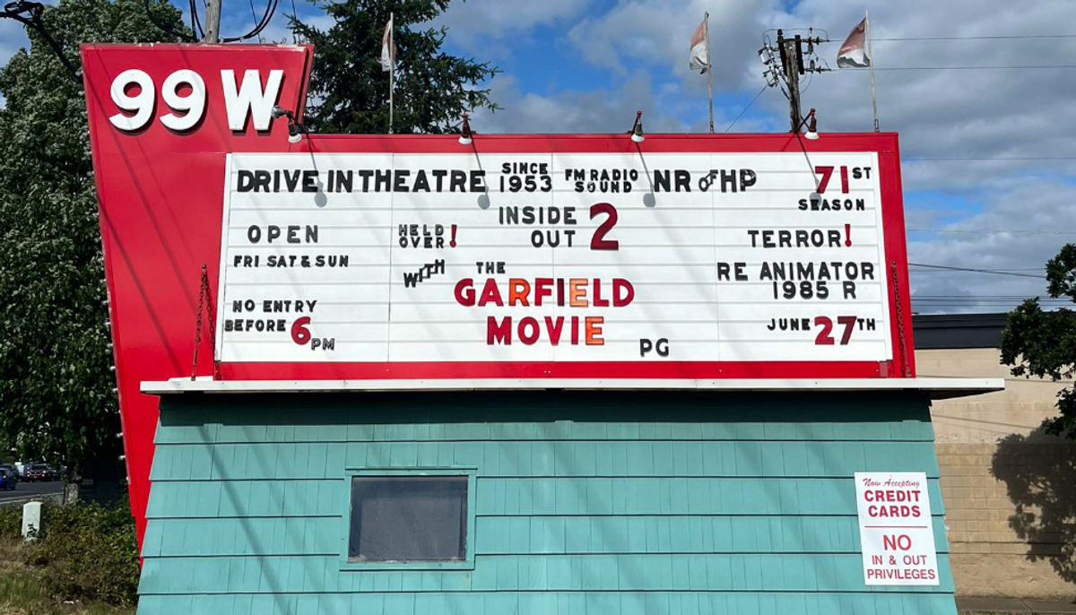 Inside Out 2 with The Garfield Movie at 99W Drive-In in Newberg, OR ...