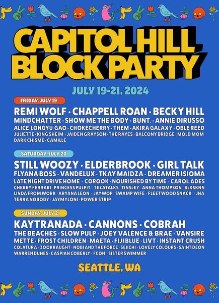 Capitol Hill Block Party 2024 at Capitol Hill Block Party in Seattle ...