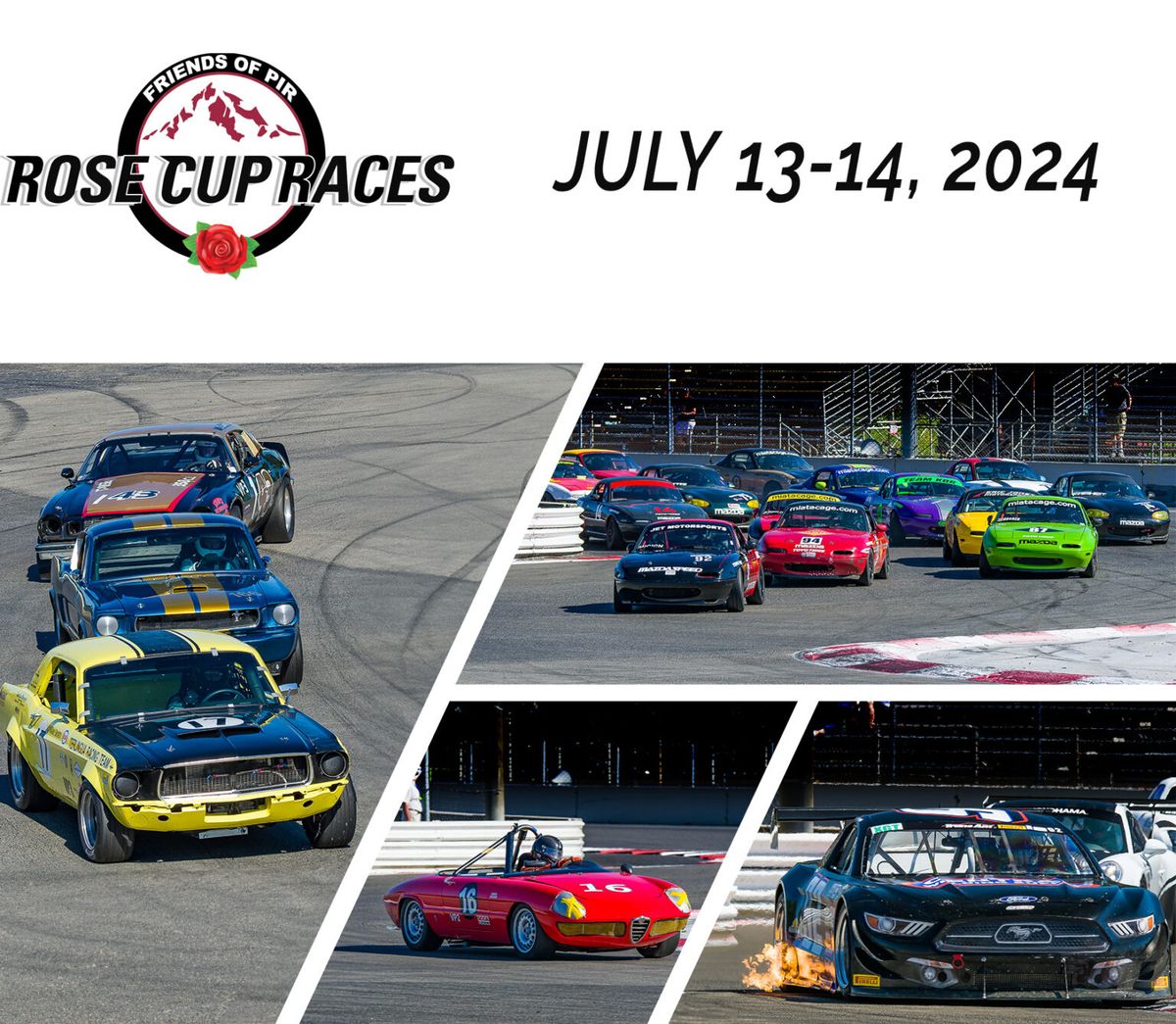 2024 Rose Cup Races at Portland International Raceway in Portland, OR ...