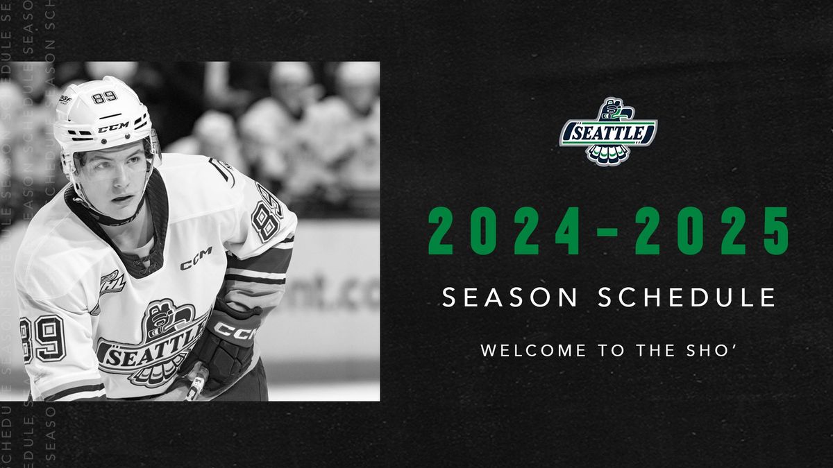 Seattle Thunderbirds 24-25 Home Games at Accesso ShoWare Center in Kent ...