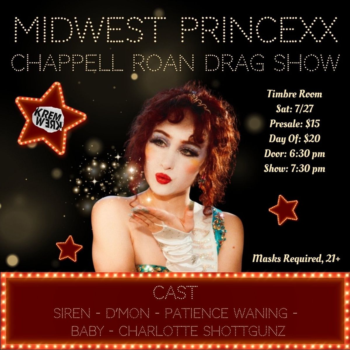 Midwest Princexx - A Chappell Roan Drag Show at Timbre Room in Seattle ...