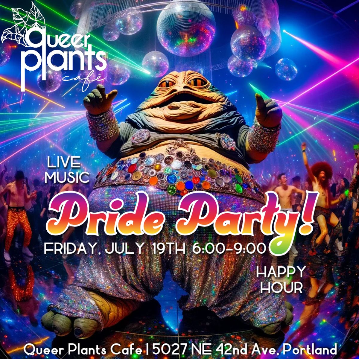 Queer Plants Cafe: Pride Party! at Queer Plants Cafe in Portland, OR ...