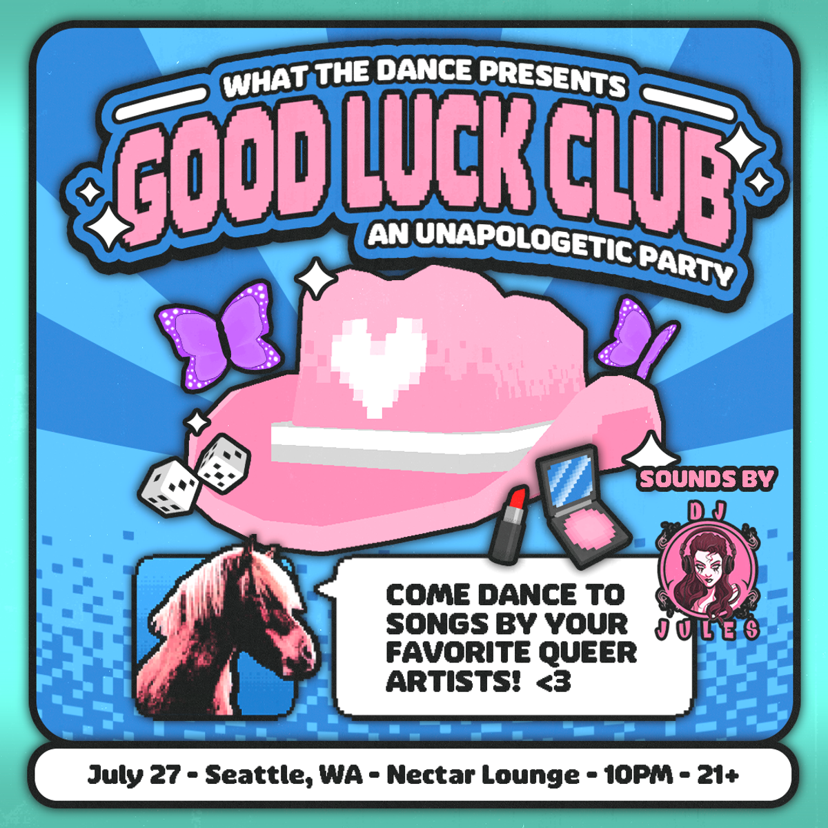 Good Luck Club: Queer Pop Music Dance Night at Nectar in Seattle, WA ...