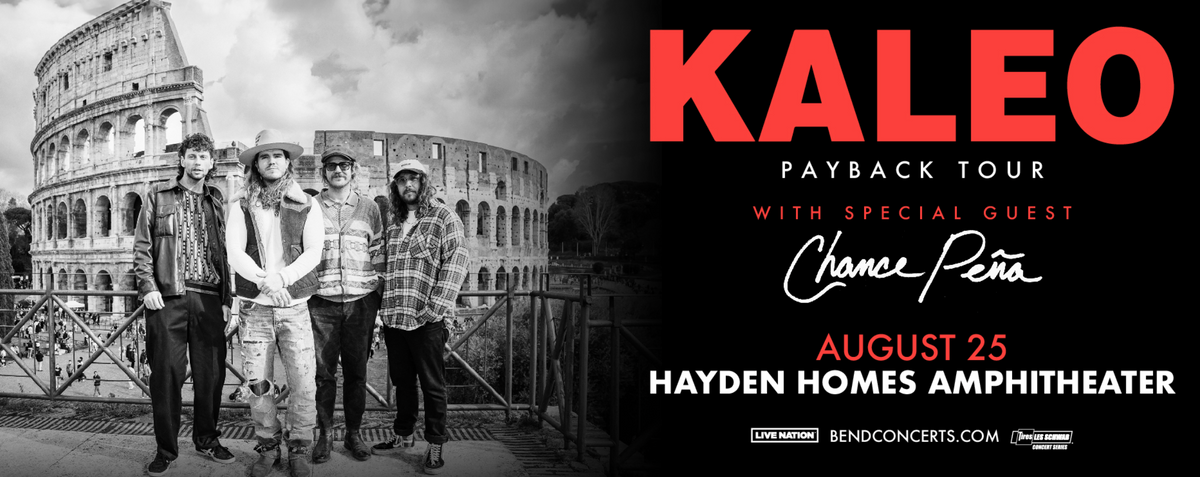 Kaleo: Payback Tour 2024 at Hayden Homes Amphitheater in Bend, OR ...