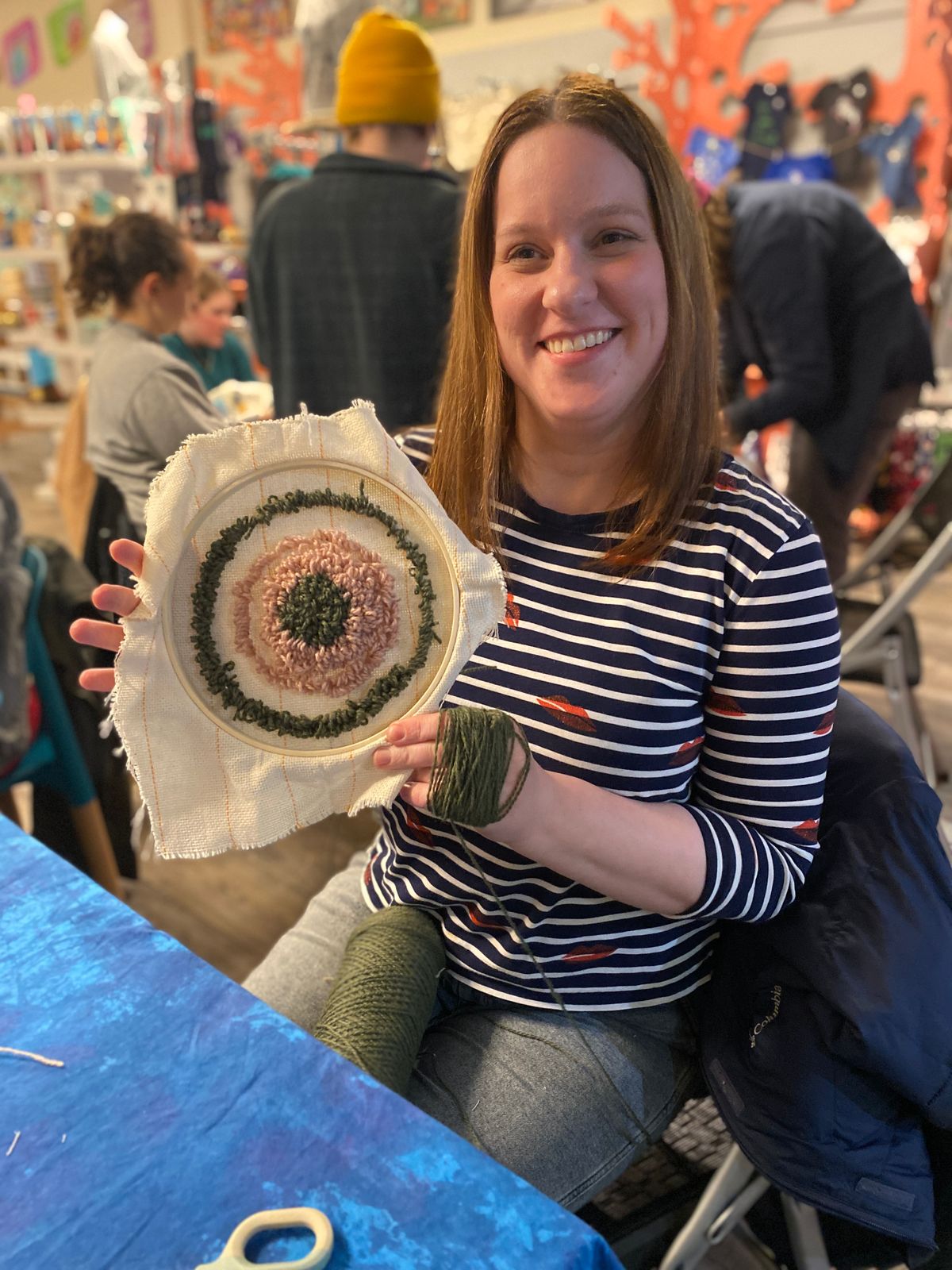 Beginner Punch Needle Workshop at Monster in Seattle, WA - Thursday ...