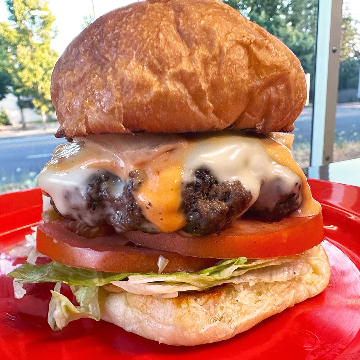 Franklin Burger at Steakadelphia in Portland, Oregon - Every day ...