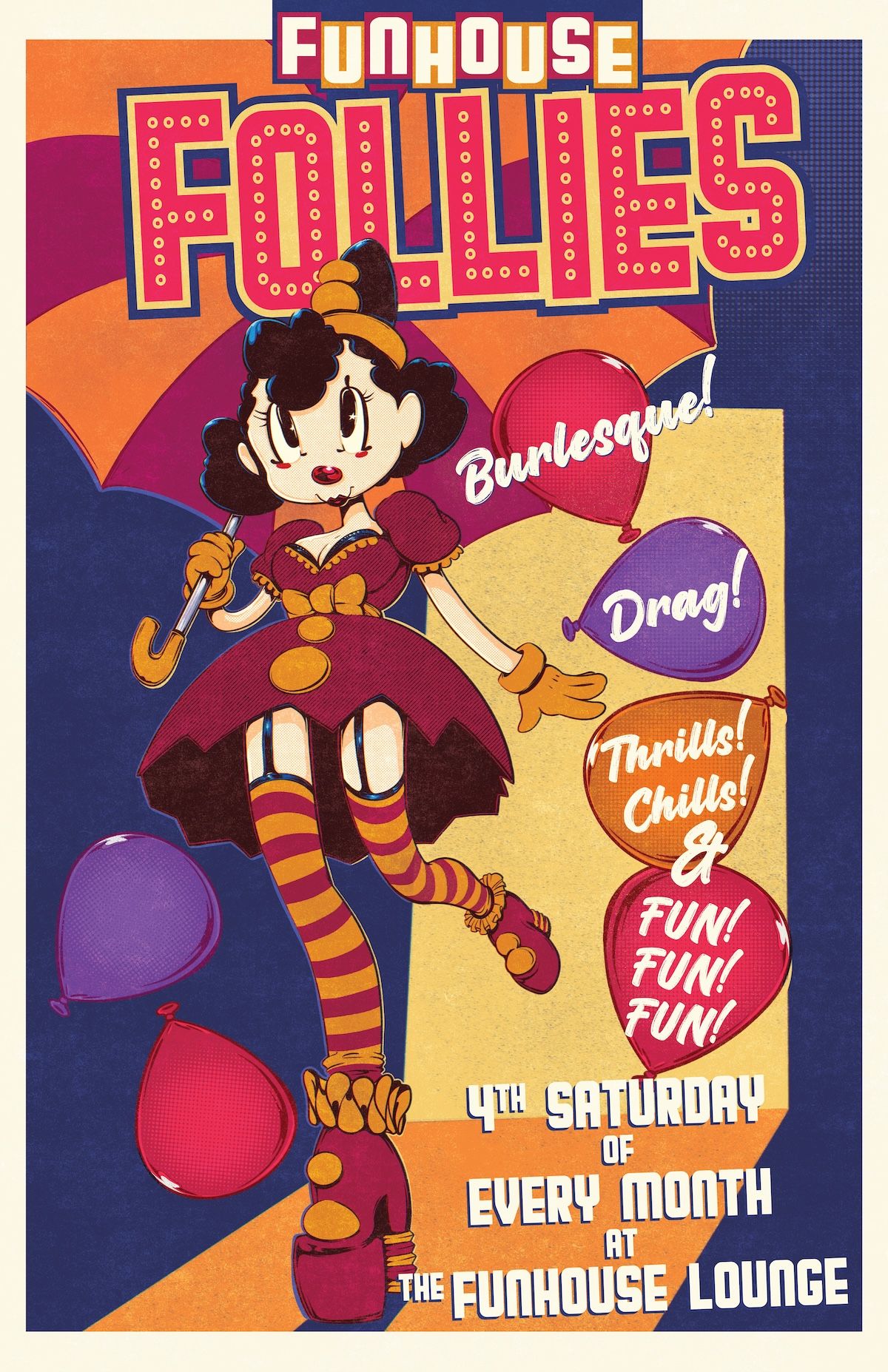 Funhouse Follies Burlesque at Funhouse Lounge in Portland, Oregon ...