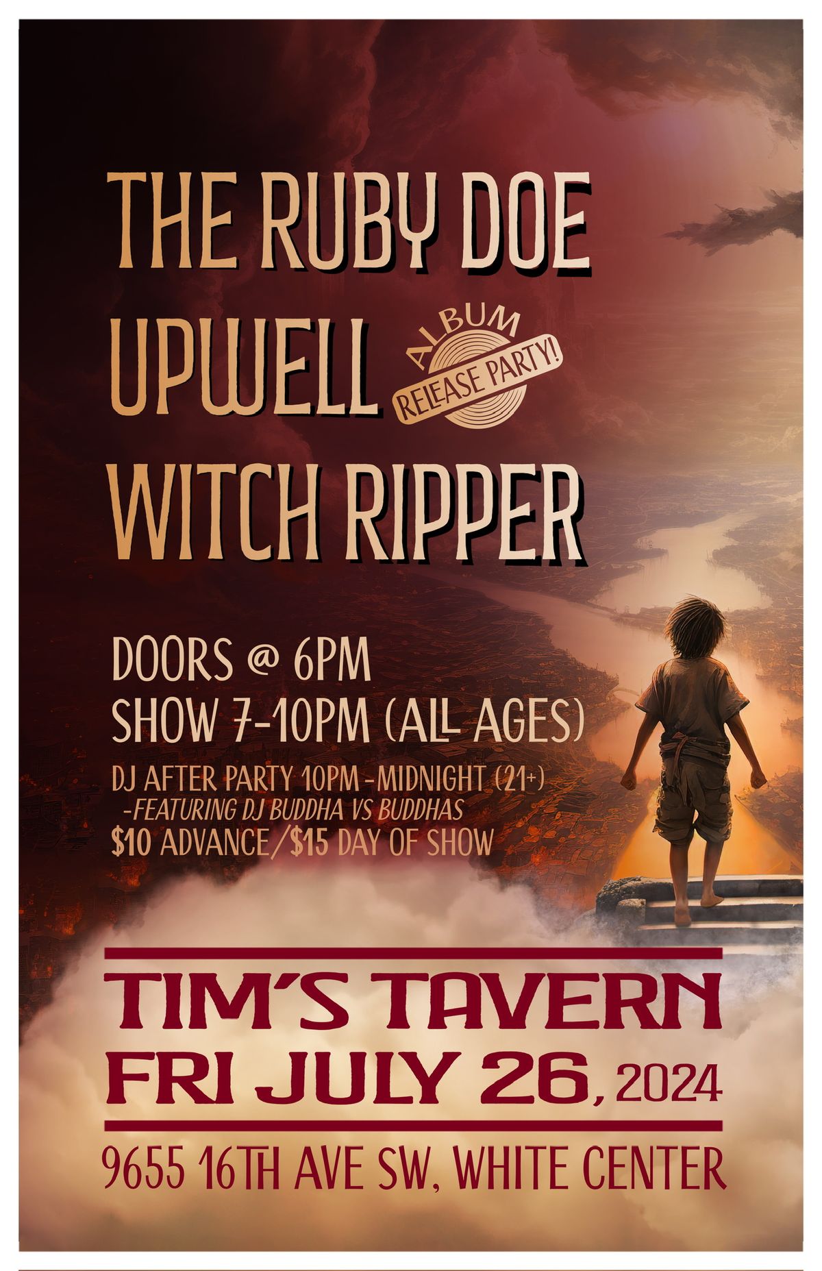 The Ruby Doe: Upwell Album Release at Tim's Tavern in Seattle, WA ...