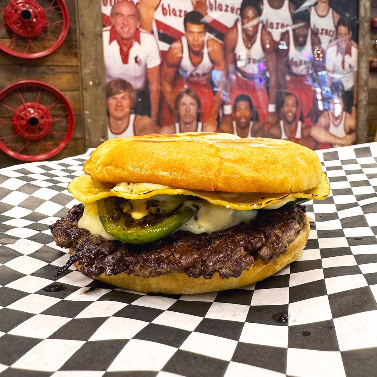 Jalapeno Popper Burger at Sandy-O's in Portland, OR - Every day ...