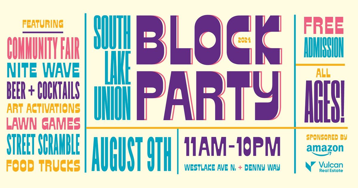 South Lake Union Block Party at South Lake Union Discovery Center in ...