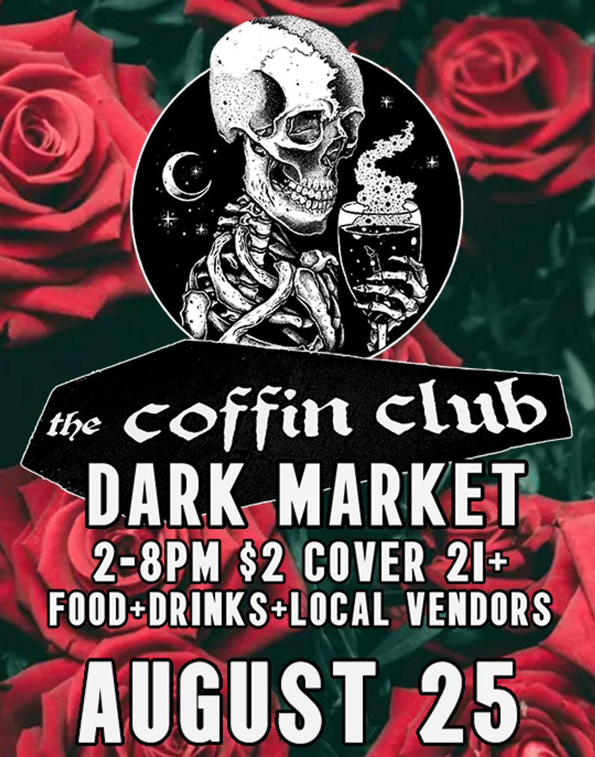Coffin Club Dark Market at The Coffin in Portland, OR - Sunday, August ...