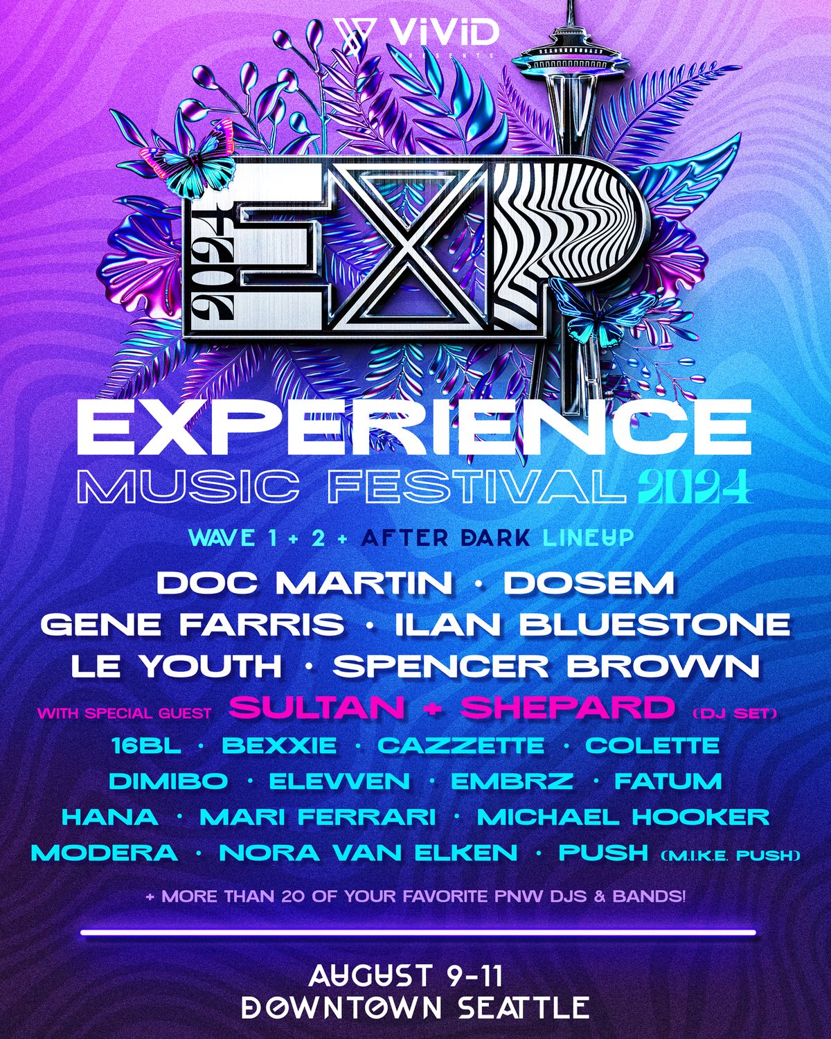ViViD Presents Experience Festival 2024 at Westlake Park in Seattle, WA ...