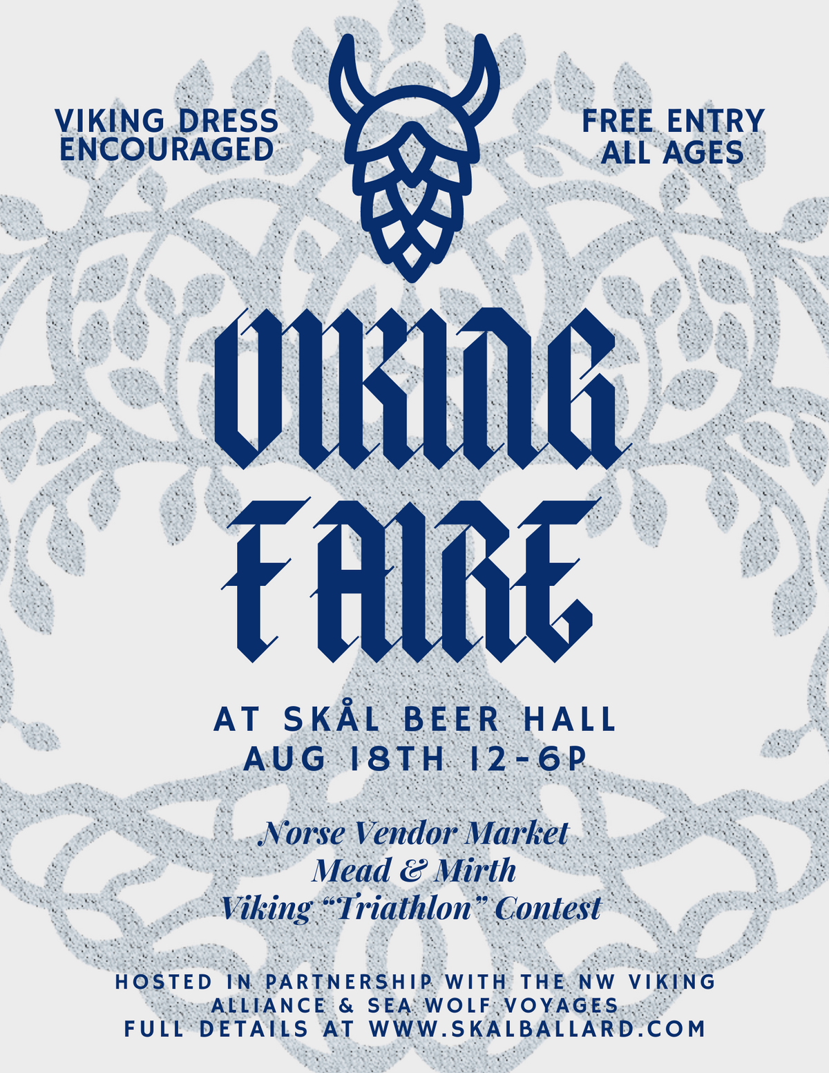 Viking Faire at Skål Beer Hall in Seattle, WA - Sunday, August 18, 2024 ...